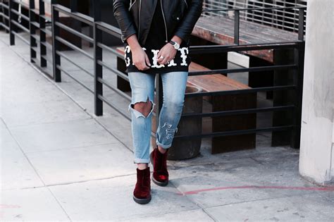 Leather Jacket Ripped Jeans The Lifestyle Man