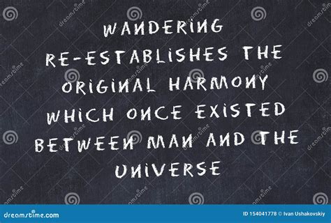 Black Chalkboard with Handwritten Wise Motivational Quote Stock Illustration - Illustration of ...