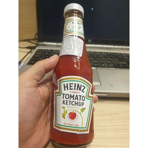 Tương Cà Chua Nhãn Hiệu Heinz Chai Thủy Tinh 300g Nhập Khẩu Thái Lan