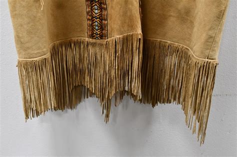 Sold Price Native American Deer Skin Dress Invalid Date CST