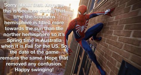 Spidey Wanted Me To Let You All Know Something On His Behalf R