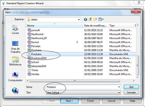 XML Gerando relatórios a partir de arquivos XML
