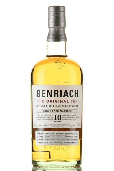 Benriach 10 years old in tube - купить виски Бенриах 10 лет 0.7 л в ...
