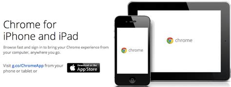IOS Chrome Browser Gets An Update