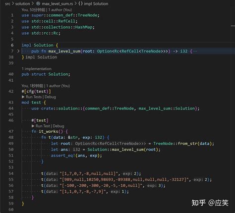 Rust Leetcode 解题模板 知乎