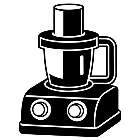 Food Processor Vector Illustration Premium AI Generated Vector