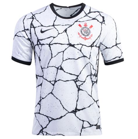 Corinthians 21 22 Home Jersey By Nike SoccerArmor