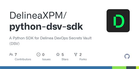 GitHub DelineaXPM Python Dsv Sdk A Python SDK For Delinea DevOps Secrets Vault DSV