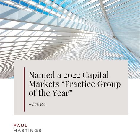 Paul Hastings On Linkedin Paul Hastings Named 2022 Capital Markets
