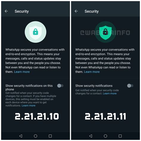 Whatsapp Beta For Android 2212111 Whats New Wabetainfo