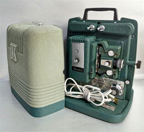 Projetor De Filme Antigo Keystone 98z Made In U S A O