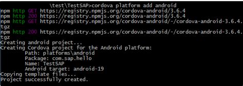 Use A Specific Cordova Version For Hybrid App Development Its Full