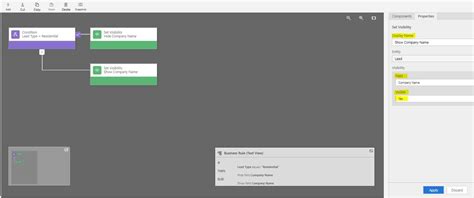 Set Field Visibility In Dynamics 365 Using A Business Rule Nj Pa