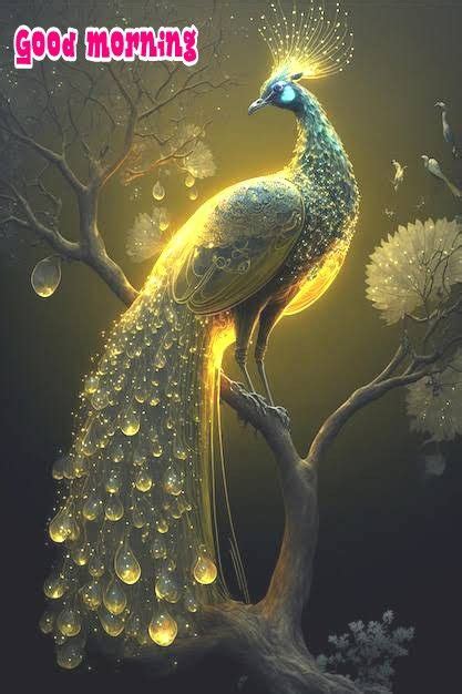 Pin By Ganesh Pandit On Morning Images Peacock Pictures Peacock Art