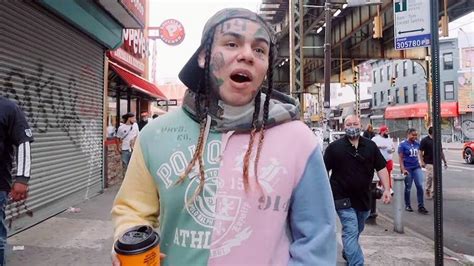 6ix9ine Hits The Streets After House Arrest Release In Punani Video