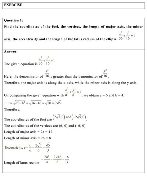 Ncert Solutions For Class Maths Chapter Exercise Updated Pdf