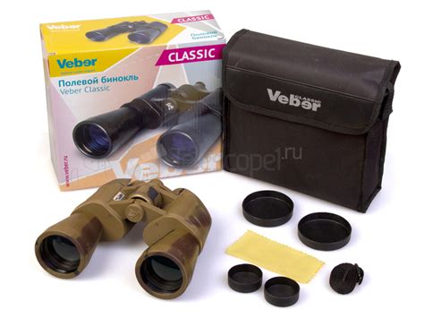 Бинокль Veber Classic БПЦ 20x50 камуфлированный купить по низкой цене в ...