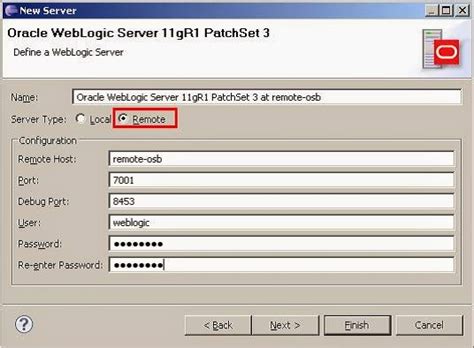 Deploying The Osb Configuration From Eclipse Oepe Osb Recipe 5