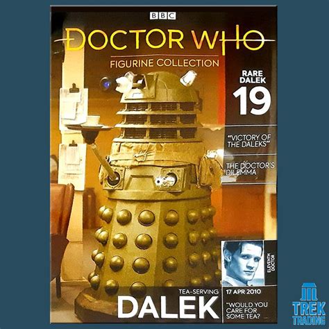 Doctor Who Figurine Collection Rare Tea Serving Dalek Issue Rd19 W