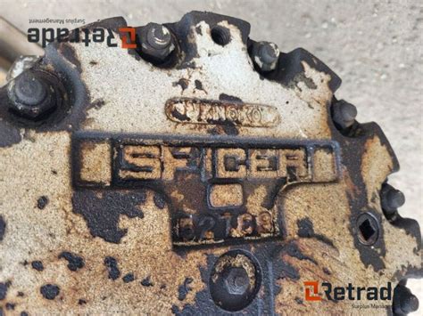 Spicer Styrbar Hjulaxel Med Hydraulisk Drift Steerable Wheel Axle
