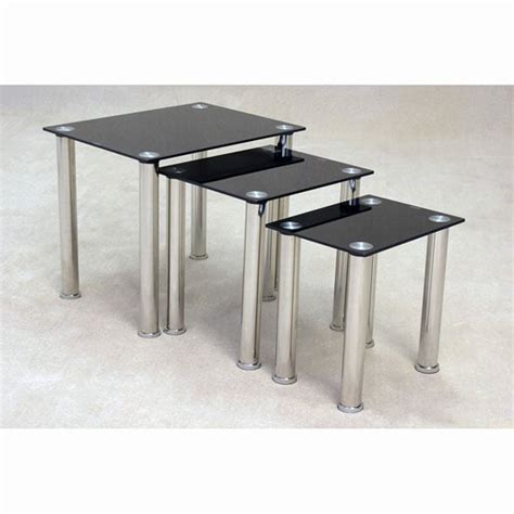 Glass Nest Of Tables John Lewis At Mark Crane Blog