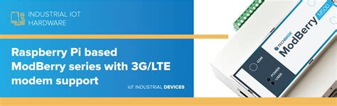 Raspberry Pi Based Modberry Series With 3glte Modem Support Iot