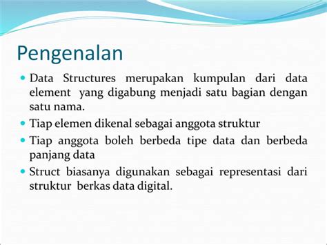 Algoritma Dan Pemrograman C Struct Ppt