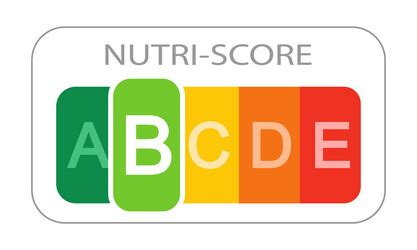 Nutri Score Sticker With Detached C Classification