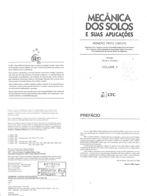 Mecanica Dos Solos Hpcaputo V2 Pdf