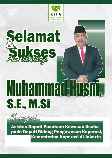 Selamat Dan Sukses Muhammad Husni Se Msi Gardaid