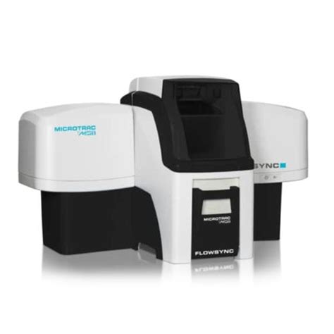 Laser Diffraction Particle Size Analyzer Sync Microtrac Dynamic