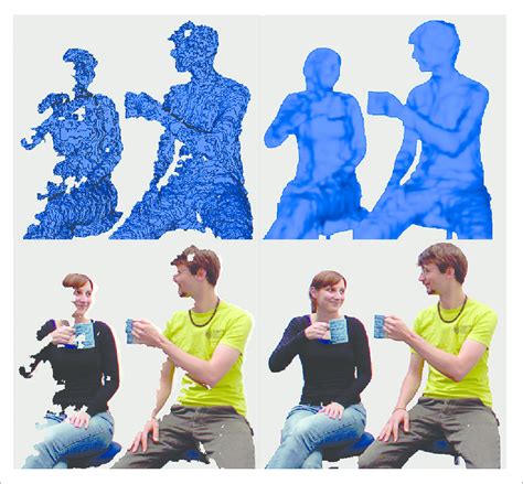 Real Time Automatic 3d Reconstruction Of Participants From A Single
