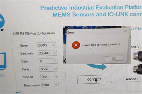Iolink Steval Idp004v2 And Steval Idp003v1 No Co Stmicroelectronics Community