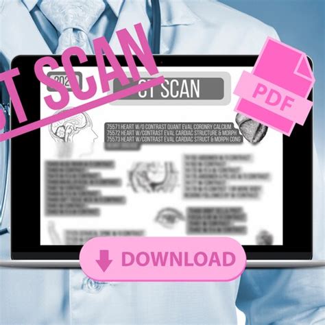 Medical Coding X Ray Cpt Quick Reference Cheat Sheet Codes Etsy