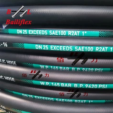 Hydraulic Hose Din En 853 1sn Dn6 Wp 225 Bar - Buy Hydraulic Hose Din ...