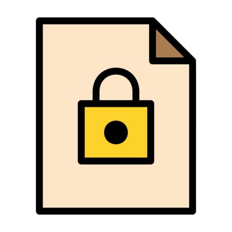 Icono De Datos Encriptados Generic Outline Color