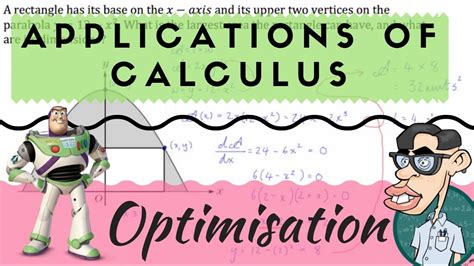 Calculus And Optimisation Largest Area Of A Rectangle Inscribed By A