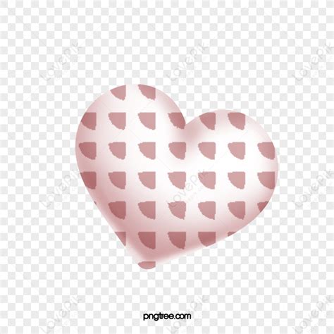 발렌타인 일러스트 데이 손으로 그린 사랑 장식핑크 하트붉은 색 Png 일러스트 무료 다운로드 Lovepik