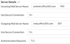 Zoho CRM Email Integration Sync Microsoft 365 And Outlook Via