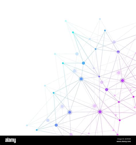 Global Network Connections With Points And Lines Wireframe Background Abstract Connection