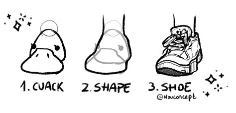 How To Draw Shoes Front View