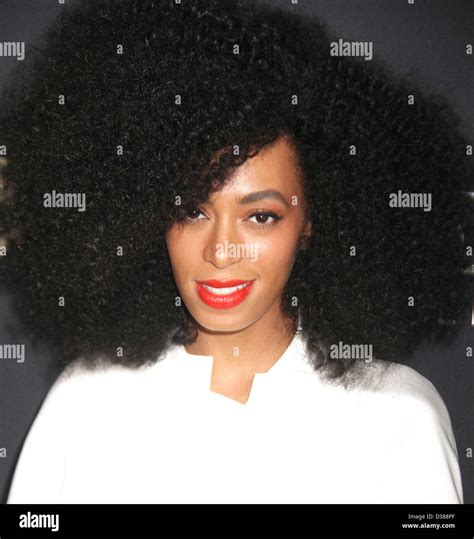 New York Usa 12th February 2013 Singer Solange Knowles Attends The
