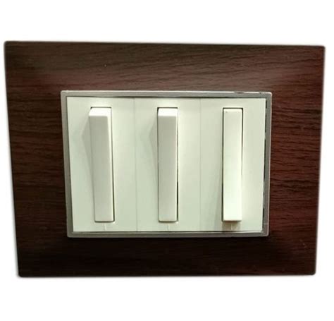 Multipurpose Low Power Consumption Square Two Electrical Switch Board