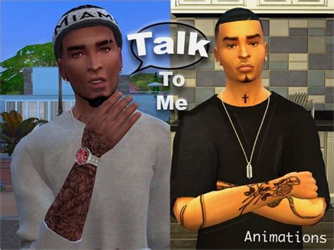 Sims 4 Cc Custom Content Talking Conversation Animations Pose Pack