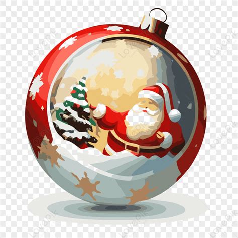 크리스마스 공 벡터 상표 클립 아트 만화 Png 일러스트 무료 다운로드 Lovepik