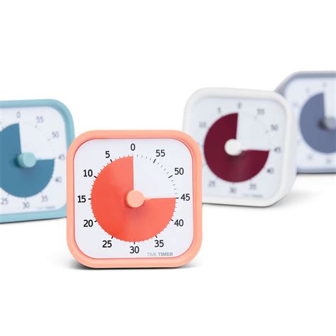 Time Timer Plus 120 Minute Desk Visual Timer Countdown Timer With Portable Handle For Classroom
