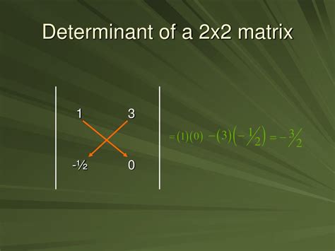 Ppt Matrices And Determinants Powerpoint Presentation Free Download Id 2216153