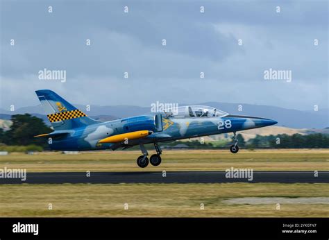 Aero L 39 Albatros Jet Trainer Plane At Wings Over Wairarapa Airshow