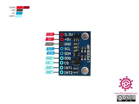 Interfacing LPS AP Pressure Altitude Module With Arduino