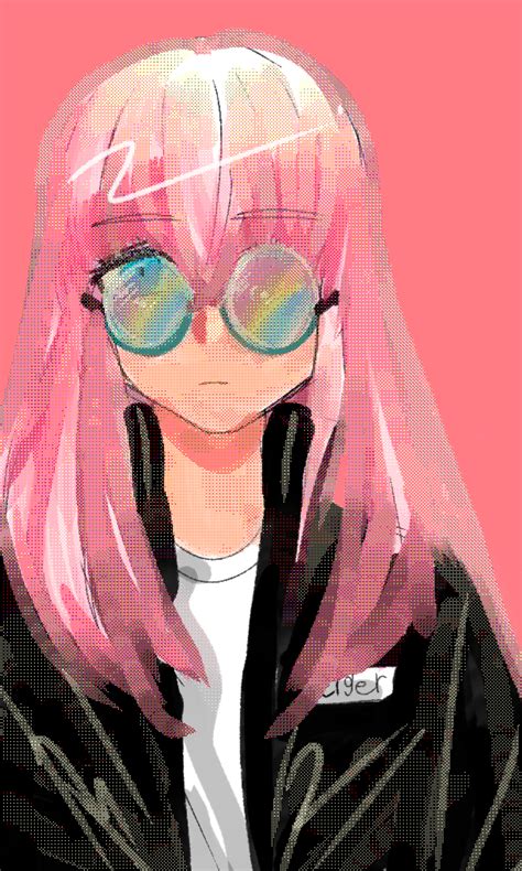Green Tinted Eyewear Danbooru